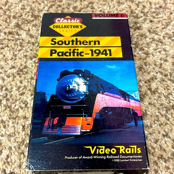Media | Southern Pacific 1941 Vhs Video Tape Volume One | Poshmark